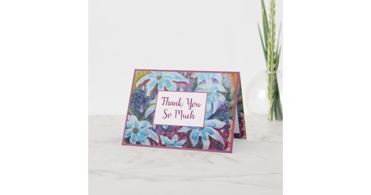 Thank You Card | Zazzle