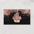 Thank you card Cupcake Bakery Pastry Chef | Zazzle
