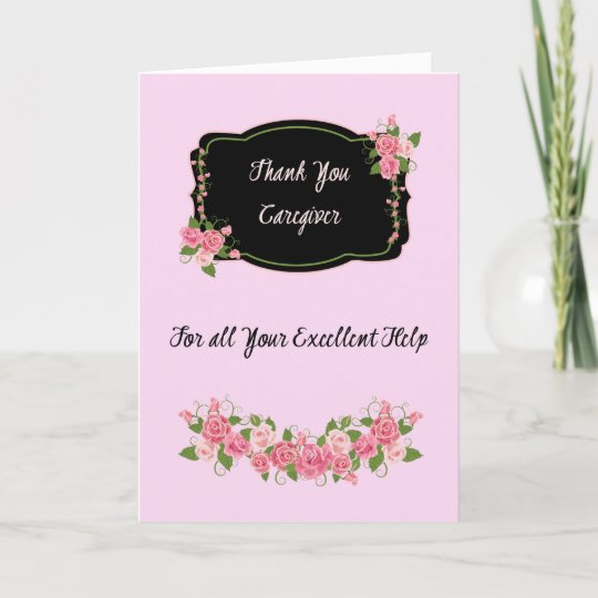 Thank You Card For Caregiver Zazzle thank-you-card-for-caregiver-zazzle