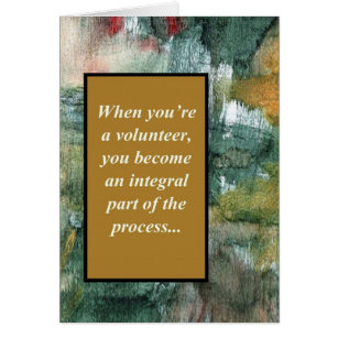 Volunteer Appreciation Cards - Greeting & Photo Cards | Zazzle