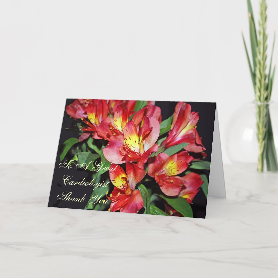 Thank You Cardiologist Card | Zazzle