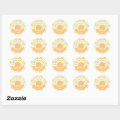 Thank you Cookies Doughnut bakery Classic Round Sticker | Zazzle