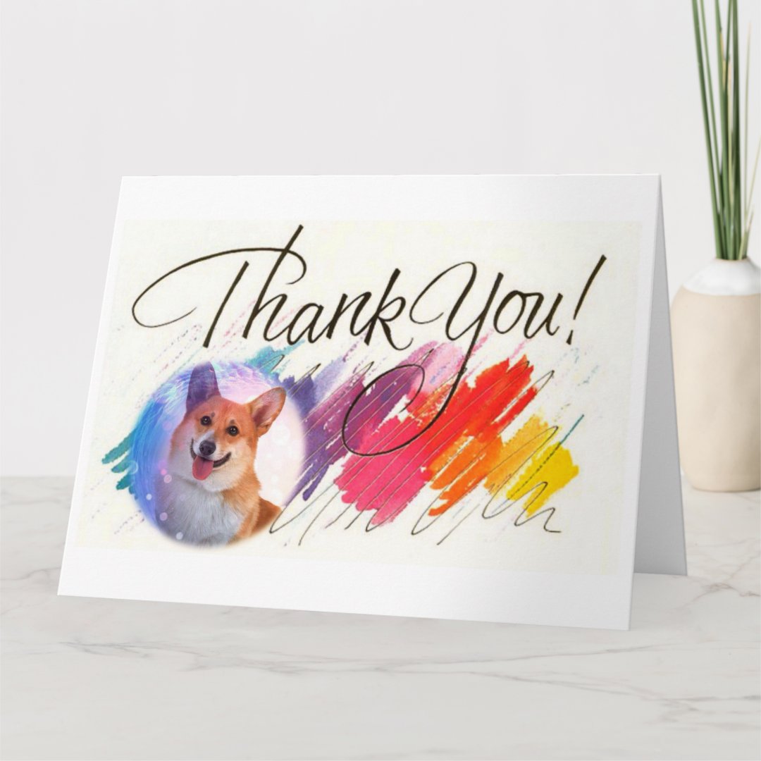 Thank You Corgi | Zazzle