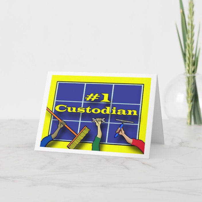 Thank You Custodian, Tools of the Trade | Zazzle.com