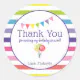 Thank You Custom Candy Birthday Party Favor Tag | Zazzle