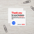 Thank You Customer Appreciation Discount Card | Zazzle
