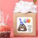 Thank You Customized Poop Emoji Birthday Stickers | Zazzle