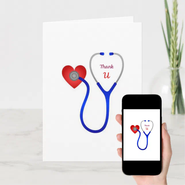 Thank You Doctor Card | Zazzle