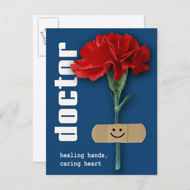 Thank You Doctor | Happy Doctors' Day Postcards | Zazzle