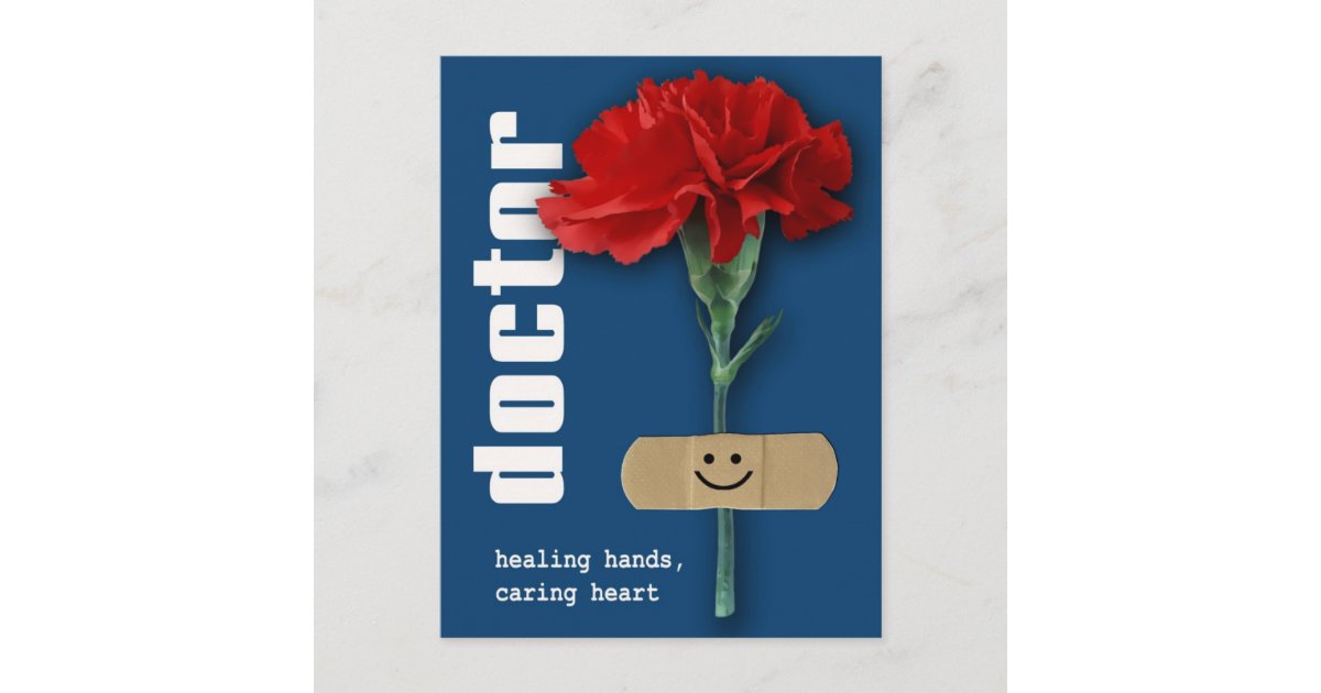 Thank You Doctor | Happy Doctors' Day Postcards | Zazzle.com