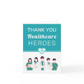 Thank You Doctor Nurse Healthcare Workers Card | Zazzle