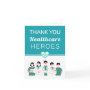 Thank You Doctor Nurse Healthcare Workers Card | Zazzle