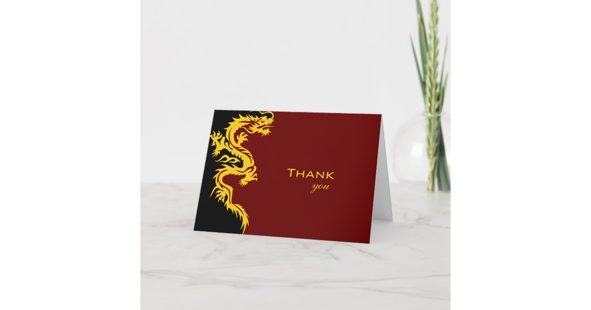 Thank you Dragon | Zazzle