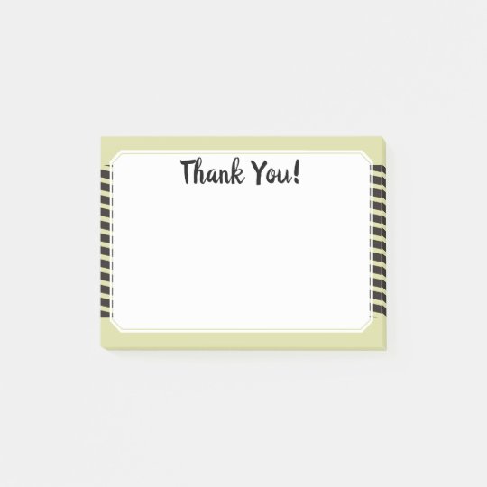 Thank you employee recognition post-its post-it notes | Zazzle.com