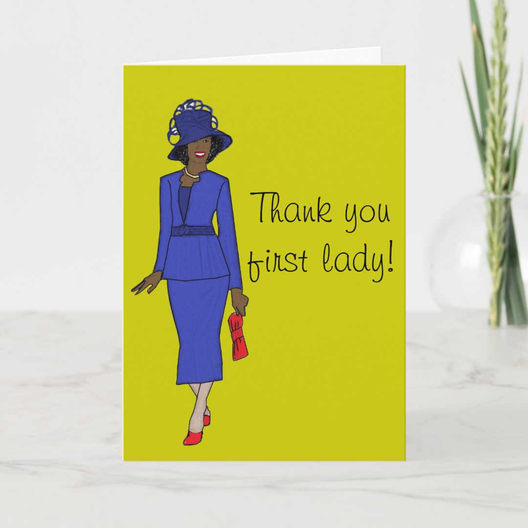 Thank you first lady | Zazzle
