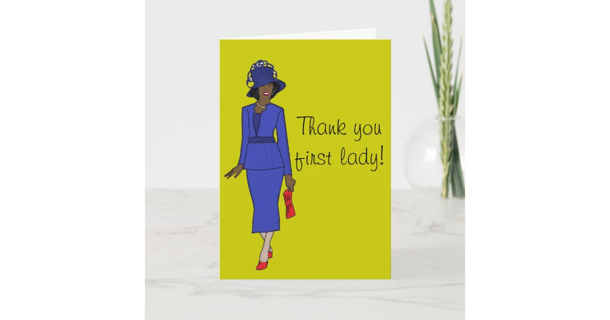Thank you first lady | Zazzle