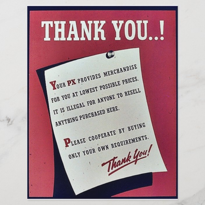 Thank You ! Flyer | Zazzle