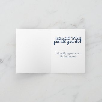 Thank You For Caring Caregiver Appreciation Card | Zazzle