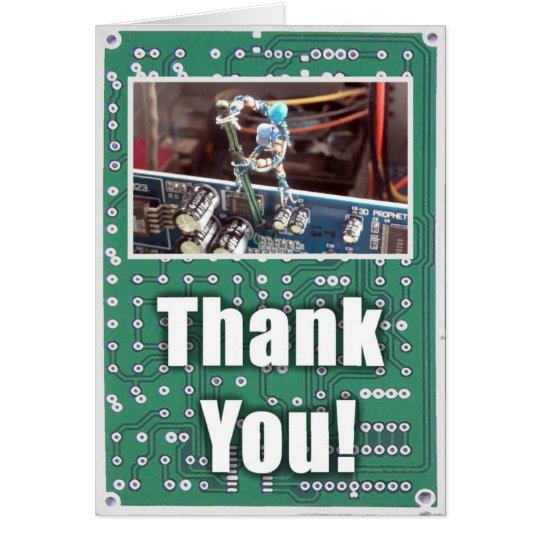 Thank You For Fixing My Computer Card (Wasn't Me) | Zazzle.com