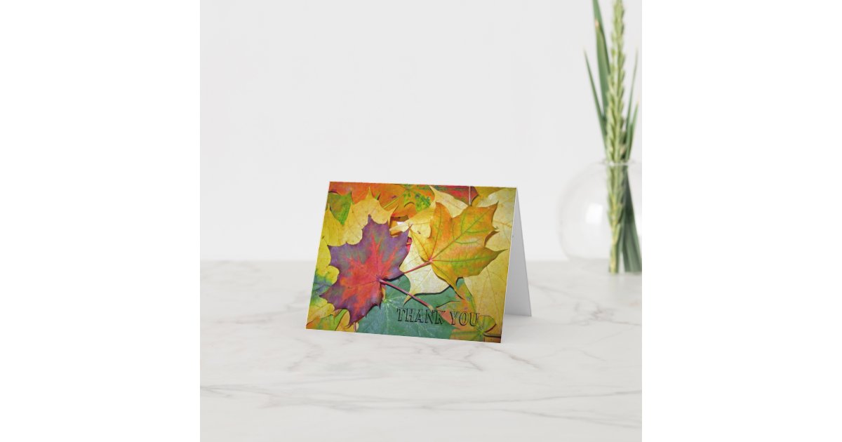Thank You for Friendship Thanksgiving Card | Zazzle