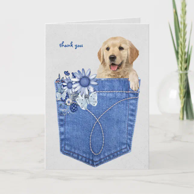 thank you for pet sitter card | Zazzle