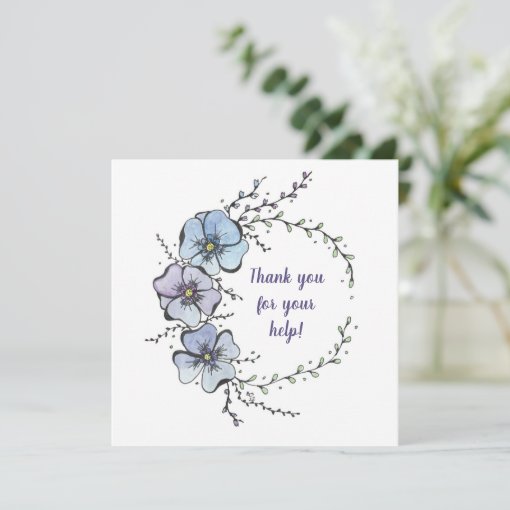 Thank you for your help | Zazzle