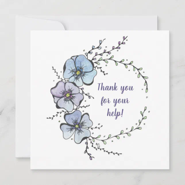 Thank you for your help | Zazzle