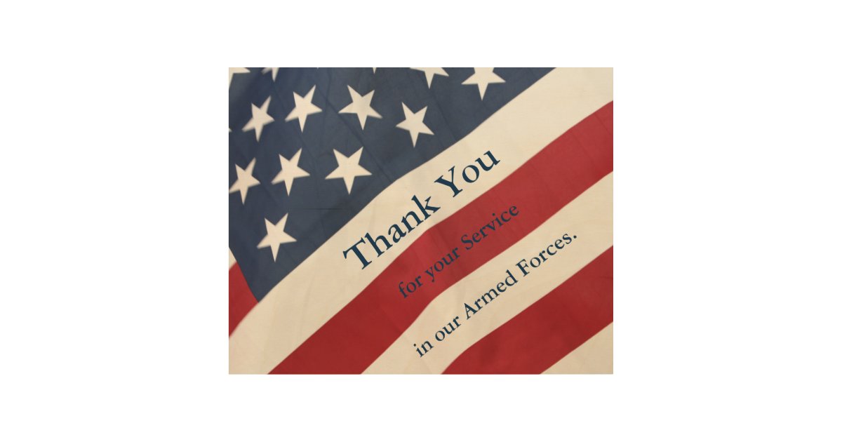Thank you for your Service Armed Forces Wall Art | Zazzle