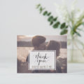 Thank You from the New Mr. and Mrs. Postcard | Zazzle