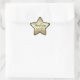 Thank You- Gold Star Sticker | Zazzle