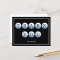 Thank You Golf Custom Personalized Postcard | Zazzle