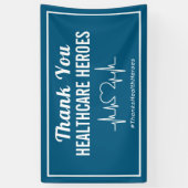 Thank You Health Care Heroes Banner | Zazzle