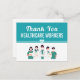 Thank You Healthcare Workers Hospital Staff Postcard | Zazzle
