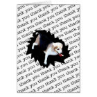 Beagle Thank You Card | Zazzle.com