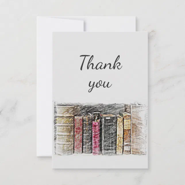Thank You Library Books Reader Help Volunteer | Zazzle
