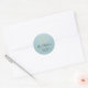 Thank You Logo Kitchen Cooking Chef Gold Blue Classic Round Sticker ...