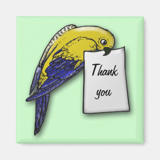 Thank You Refrigerator Magnets | Zazzle