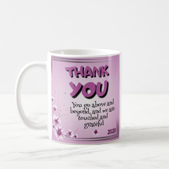 Thank You Mug | Zazzle.com