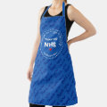 THANK YOU NHS | Healthcare Hero | Custom BLUE Apron | Zazzle