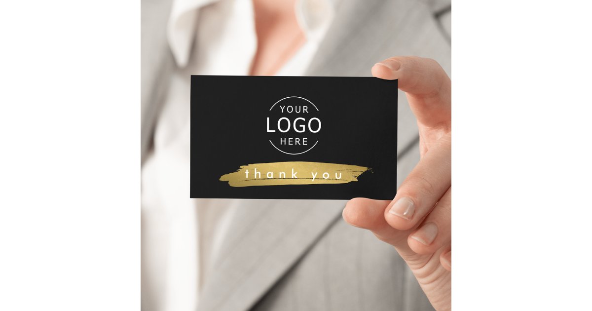 Thank You Note Business Card Insert | Zazzle