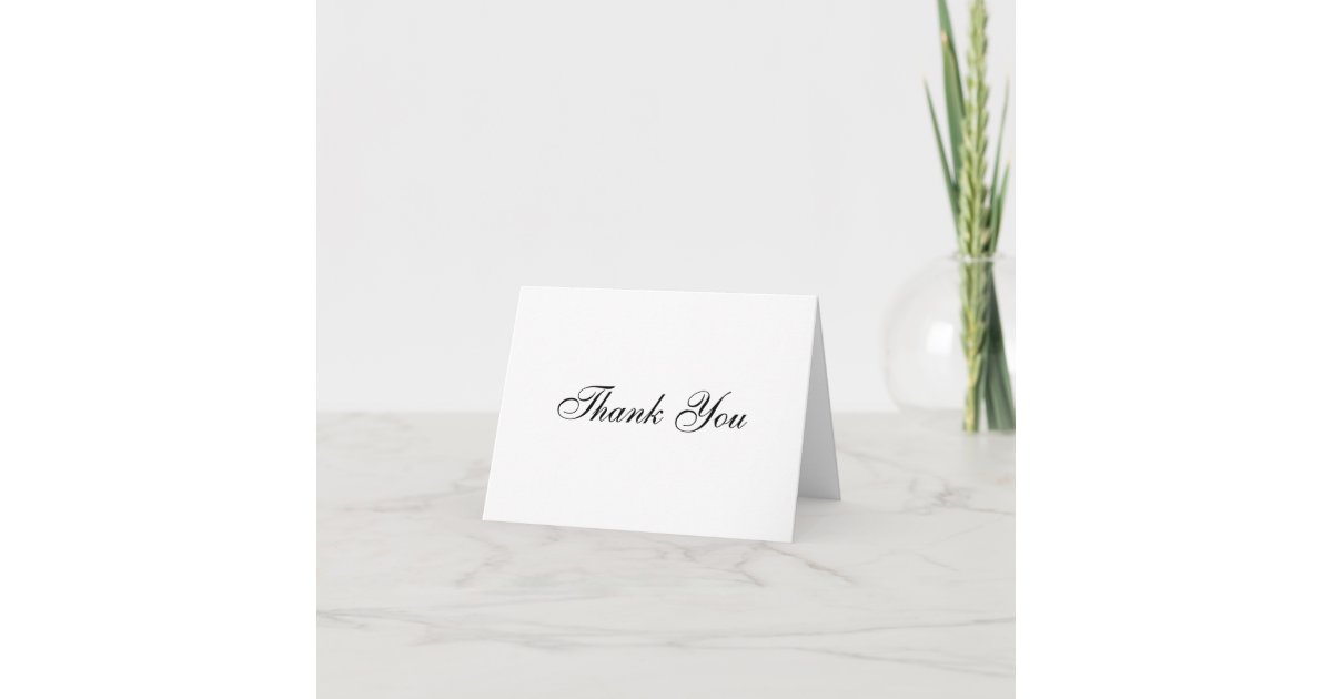 Thank You Note Cards | Zazzle