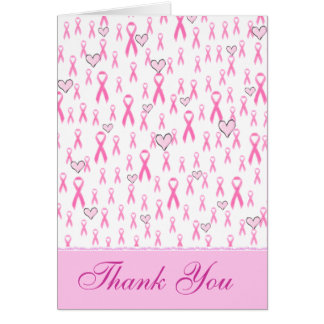 Breast Cancer Thank You Cards | Zazzle