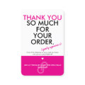 Thank You Poshmark Business Card | Zazzle