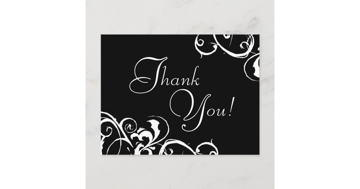 Thank You Postcard | Zazzle