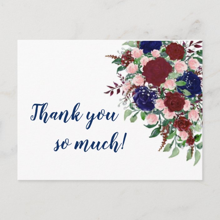 Thank You Postcard | Zazzle.com