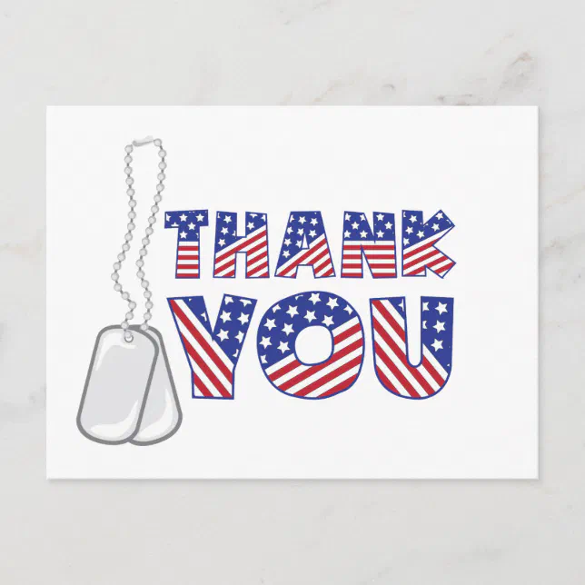 Thank You Postcard | Zazzle