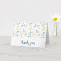 Thank you science card with laboratory items | Zazzle