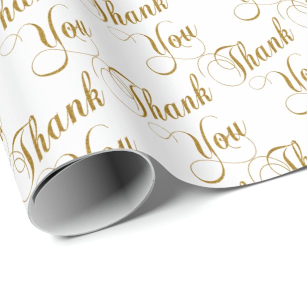 Thank You Wrapping Paper | Zazzle - 100% Satisfaction Guaranteed!