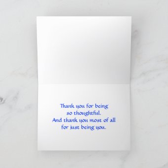 Thank You Siberian Husky on Beach Greeting Card | Zazzle
