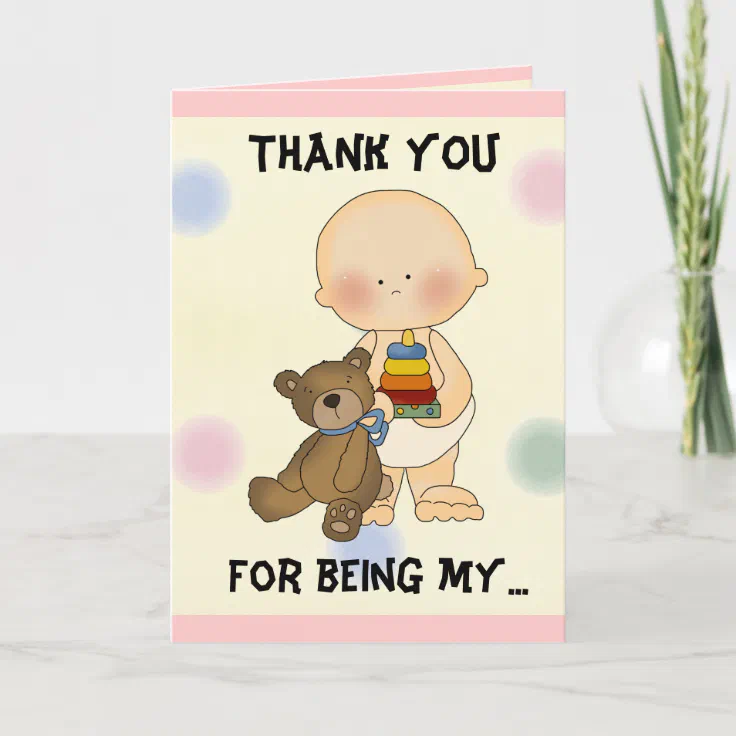 Thank You Sister Card | Zazzle